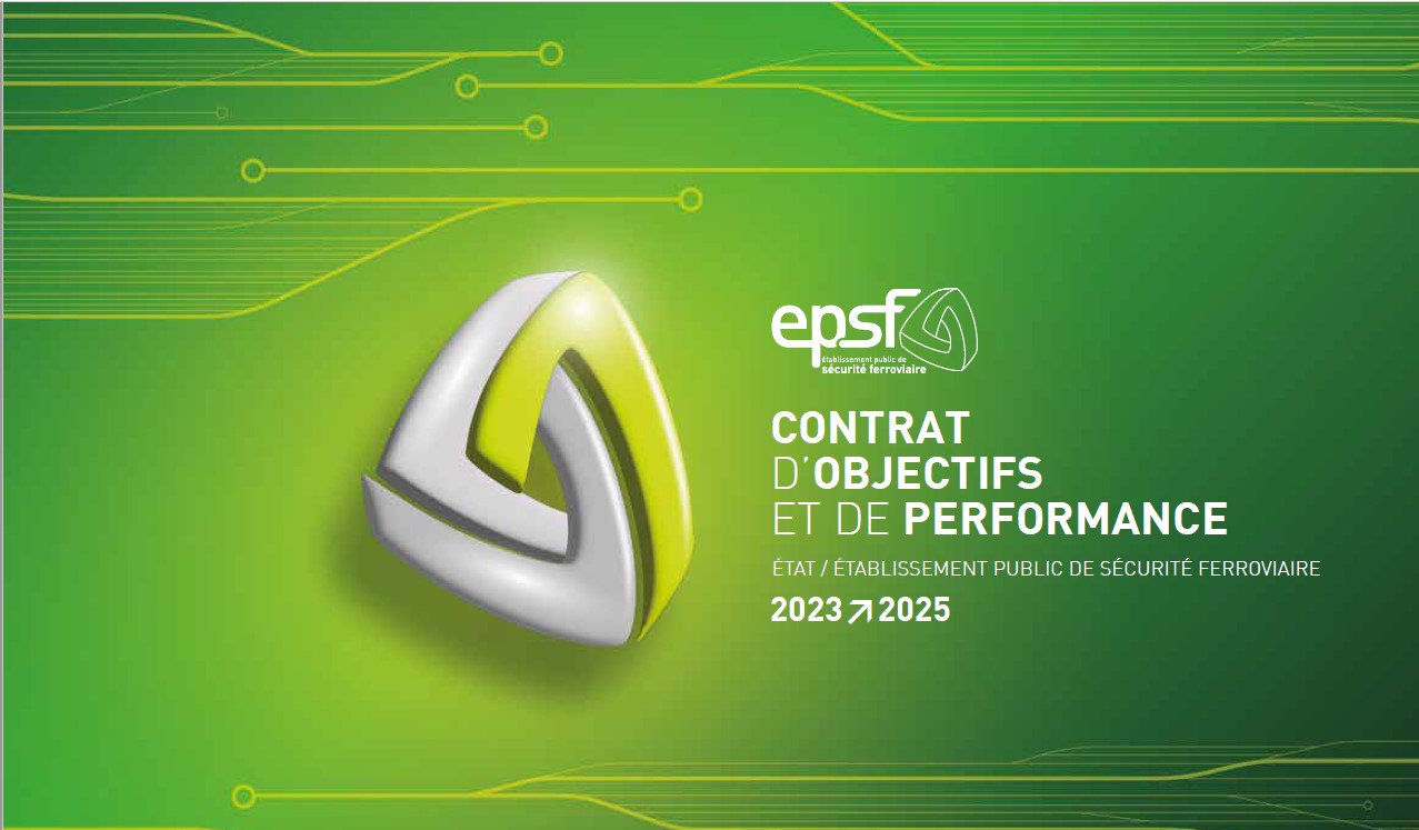 Publication du contrat d'objectifs de l'EPSF 2023 - 2025 - Établissement public de sécurité ...